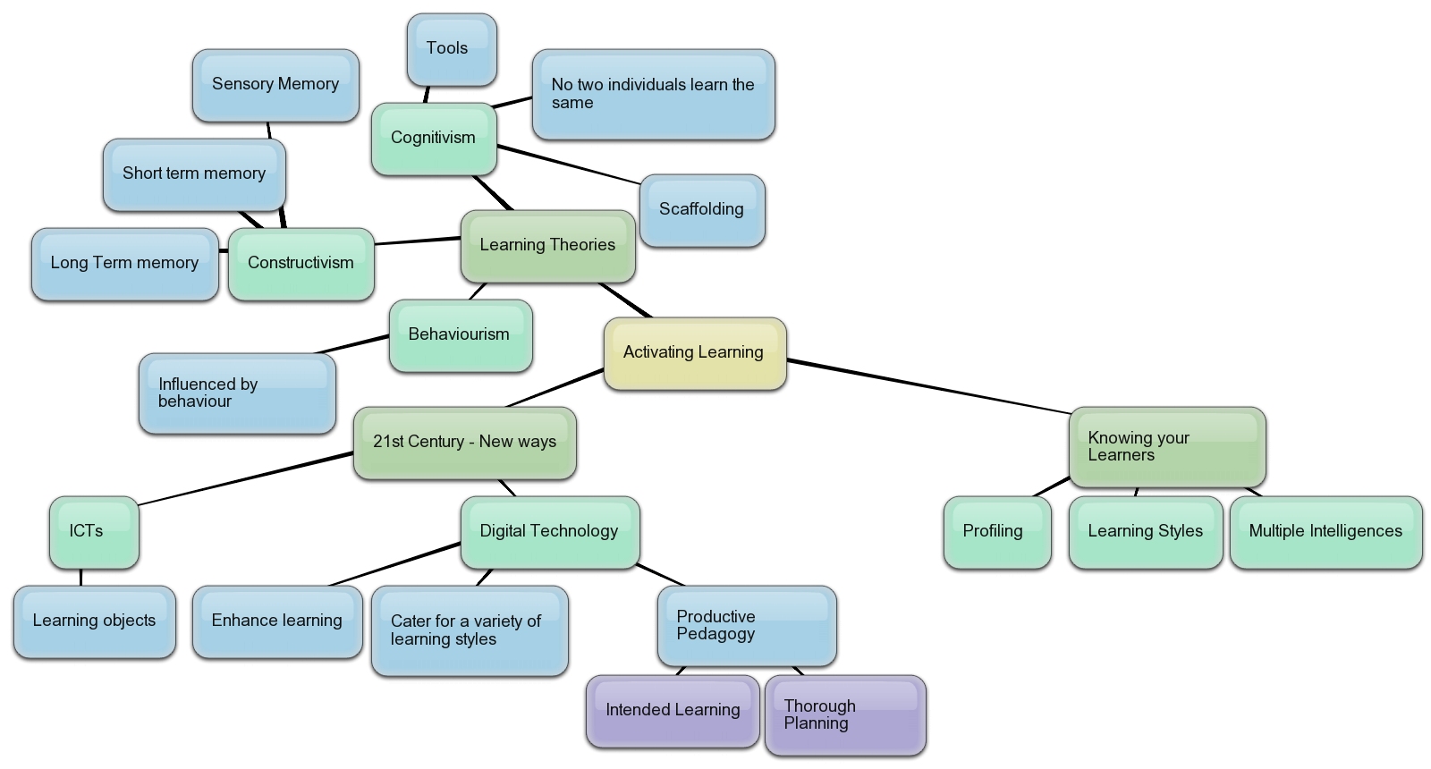 Managing E-Learning in a Primary Classroom: Concept Mapping